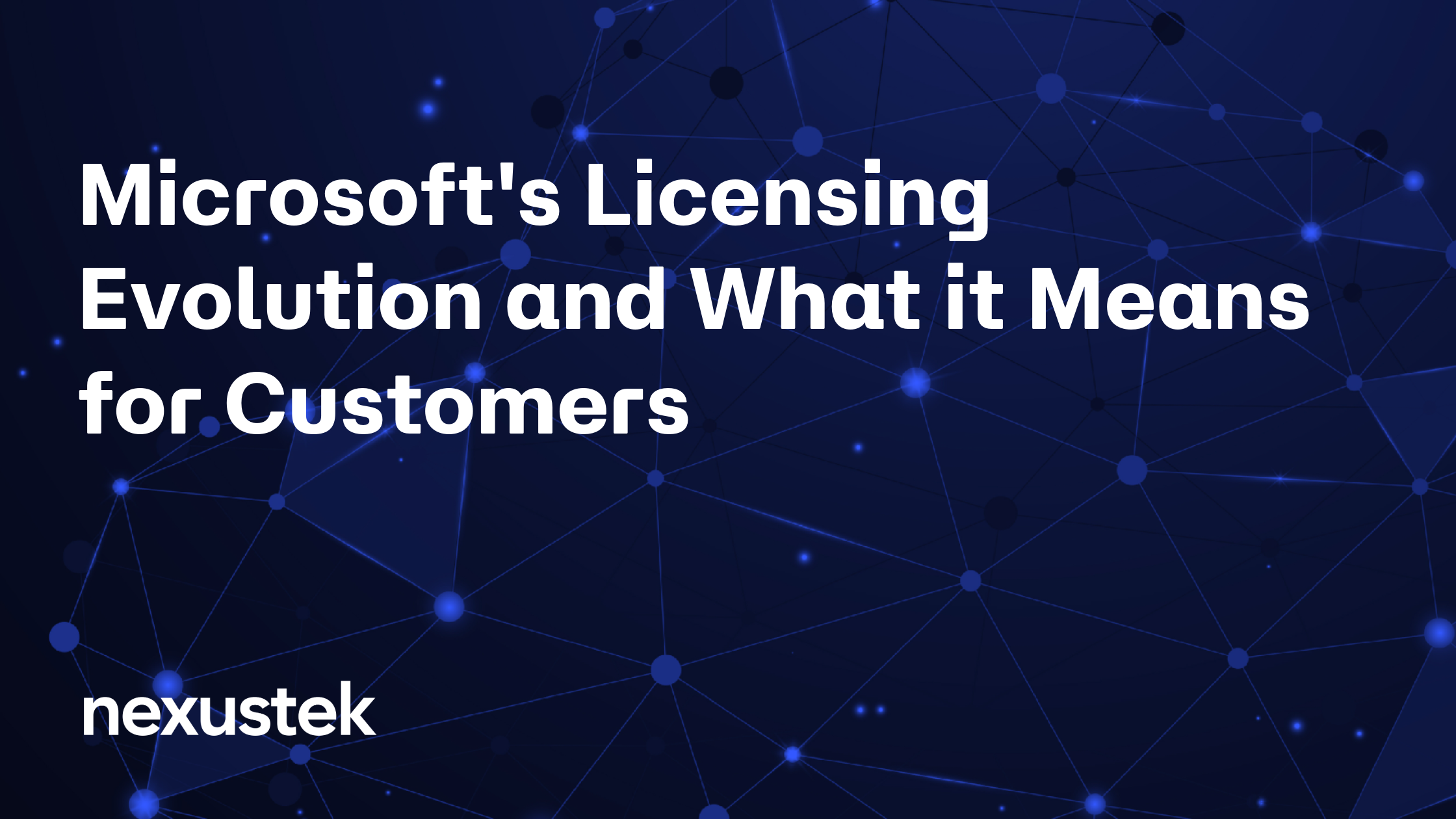 Microsoft's Licensing Evolution and What it Means for Customers